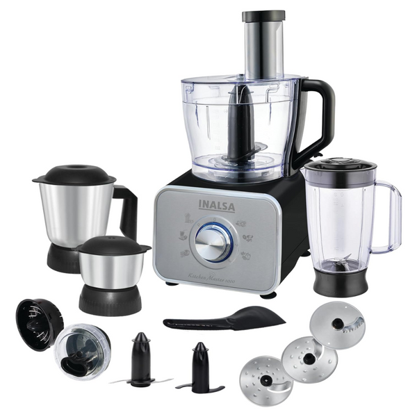 Inalsa Master, 1000 Food Processor for Kitchen with Blender Dry Grindi ...