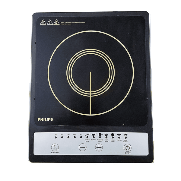 Philips HD4920, 1500 Watts Push Button Induction Cooktop, Black – Ankur ...
