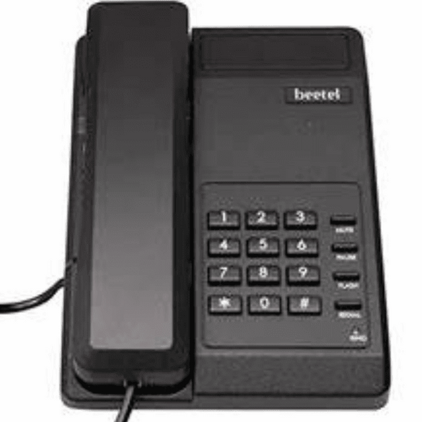 Beetel C-11 Basic Wall Mounting Landline Phone, Black – Ankur Electricals