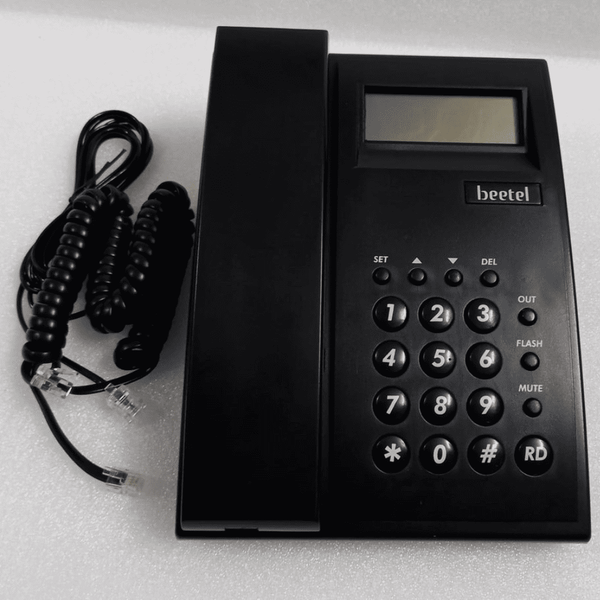 Beetel C-51, Caller Id Corded Landline Phone With Classic Design, Blac ...