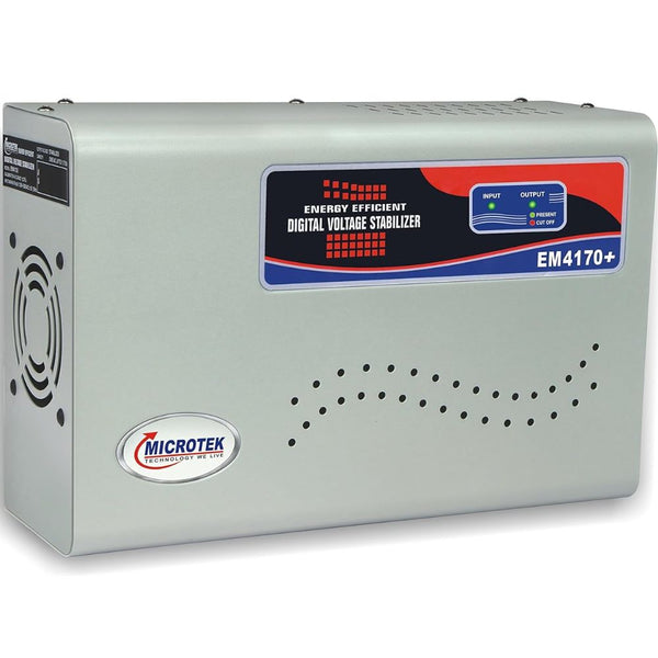 Microtek, EM4170+, 170-270 Automatic Voltage Stabilizer – Ankur Electricals